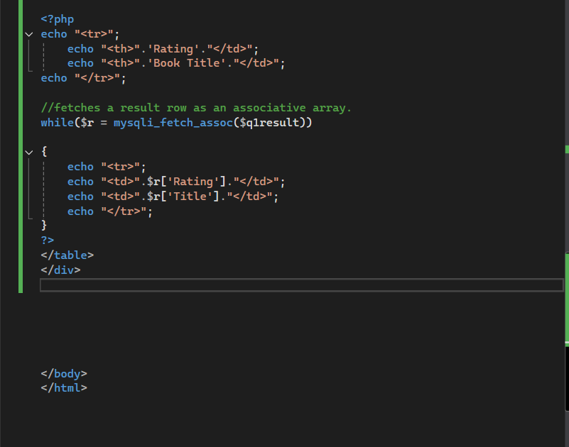 SQL Database Walkthrough
